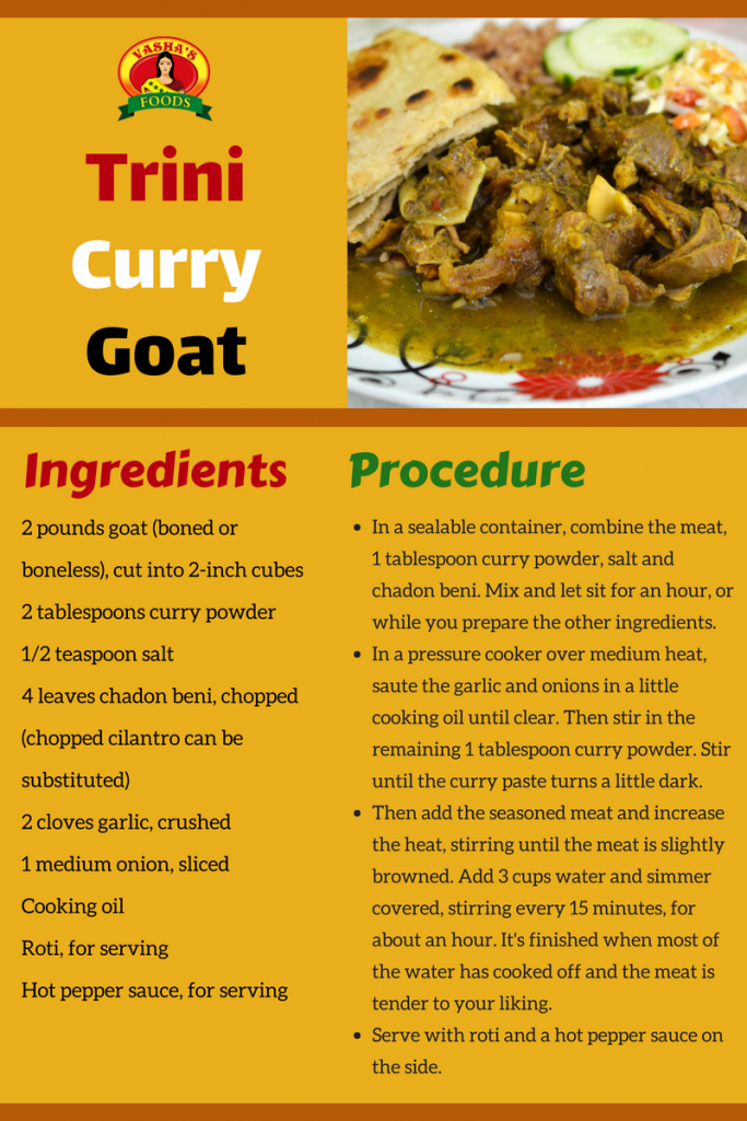 Trini Curry Goat – Vasha Group